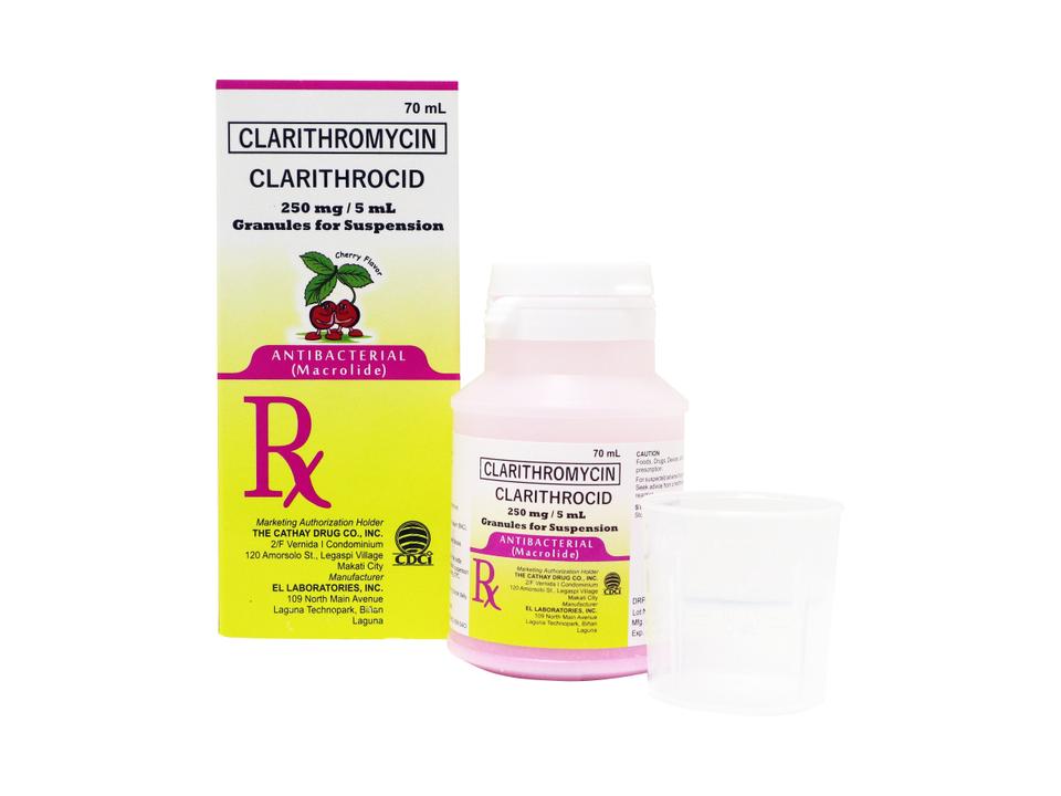 CLARITHROCID 250 mL / 5 mL (70 mL)