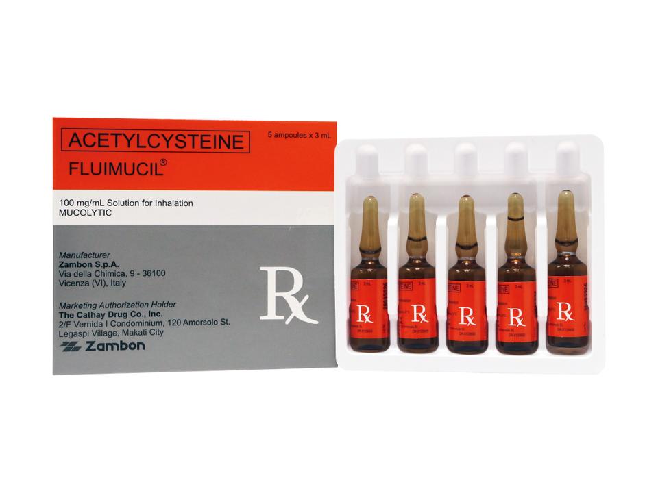 FLUIMUCIL (Ampoules) Solution for Inhalation