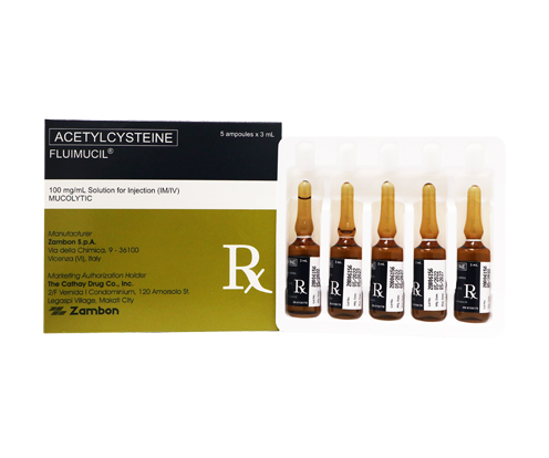 FLUIMUCIL (Ampoules) Solution for Injection