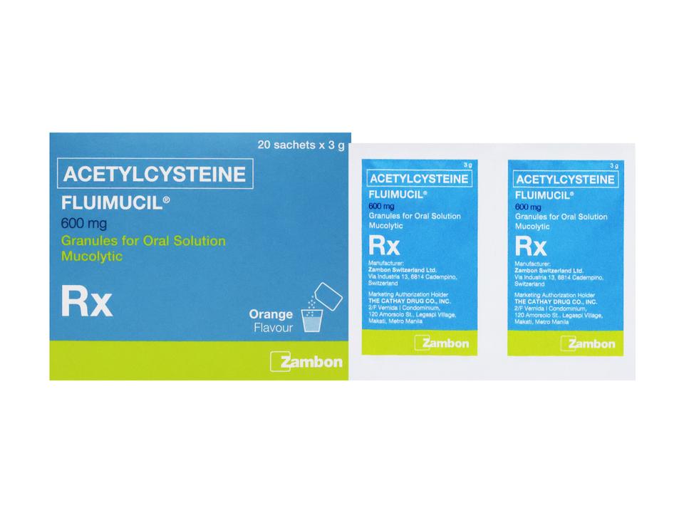 FLUIMUCIL 600 mg (Granules)