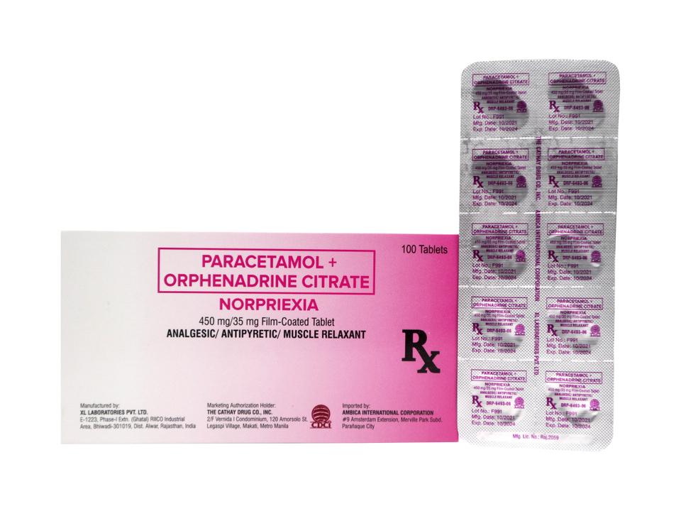 NORPRIEXIA FORTE 450 mg / 35 mg