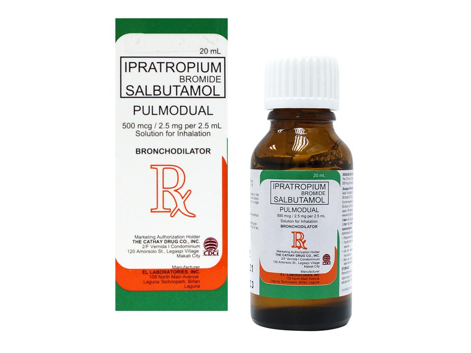 PULMODUAL 500 mcg / 2.5 mg per 2.5 mL