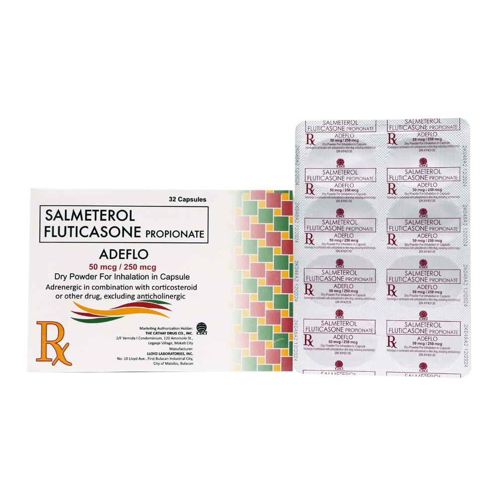 ADEFLO 50 mcg / 250 mcg Capsule