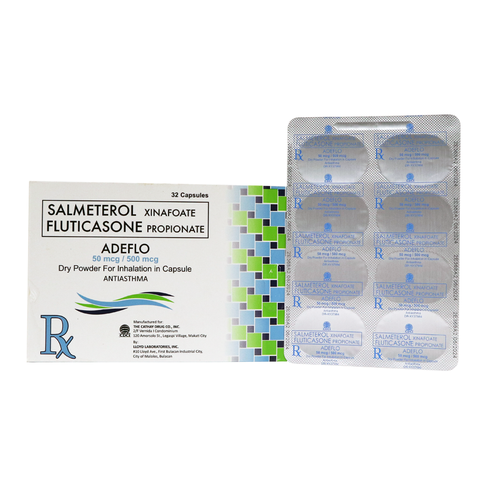 ADEFLO 50 mcg / 500 mcg Capsule